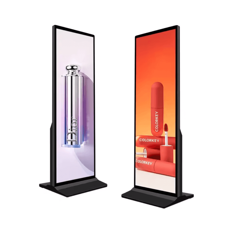85 inch 4K UHD IPS Floor Standing Kiosk Digital Signage | FUNTEK